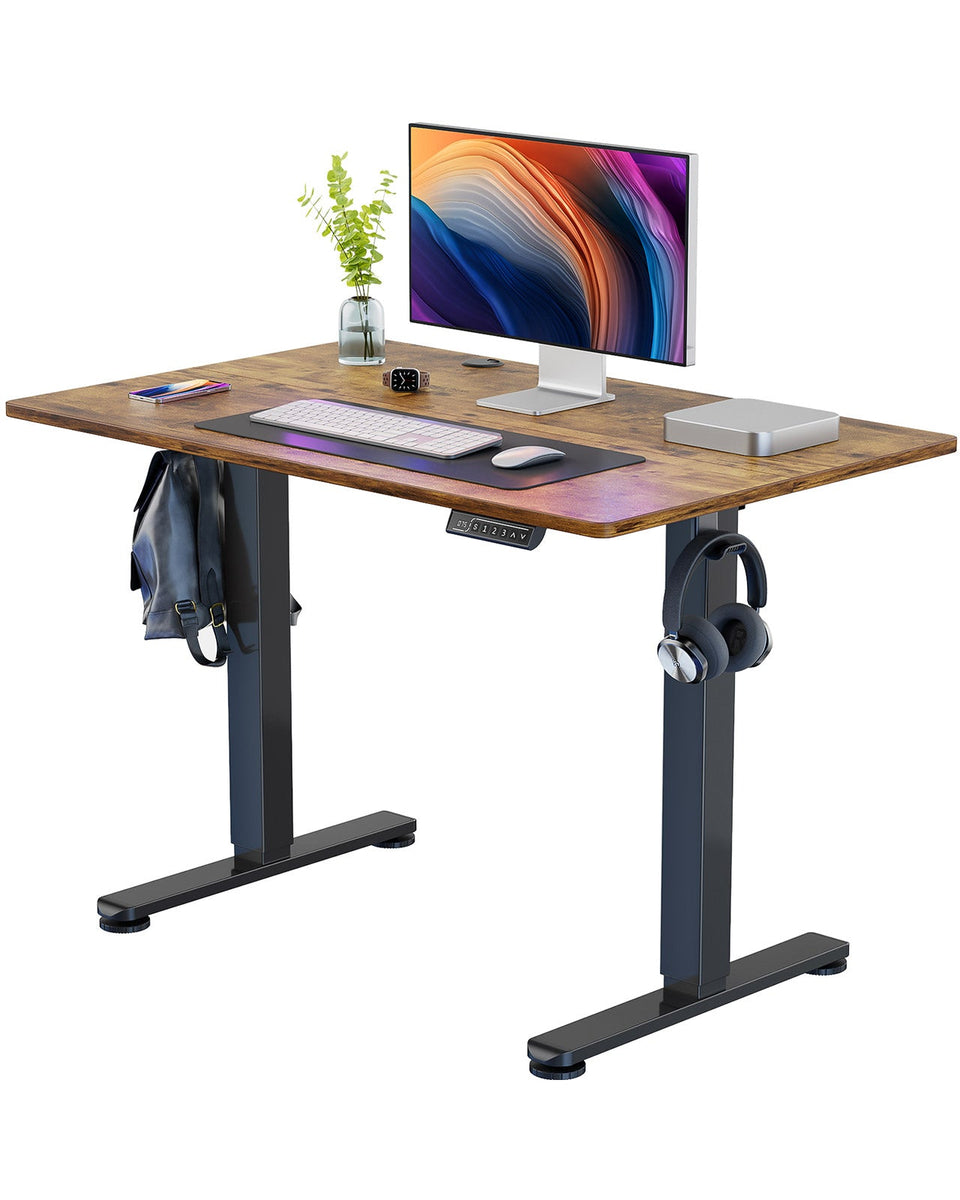 1000mm Wide Height-Adjustable Electric Standing Desk – ergear-uk