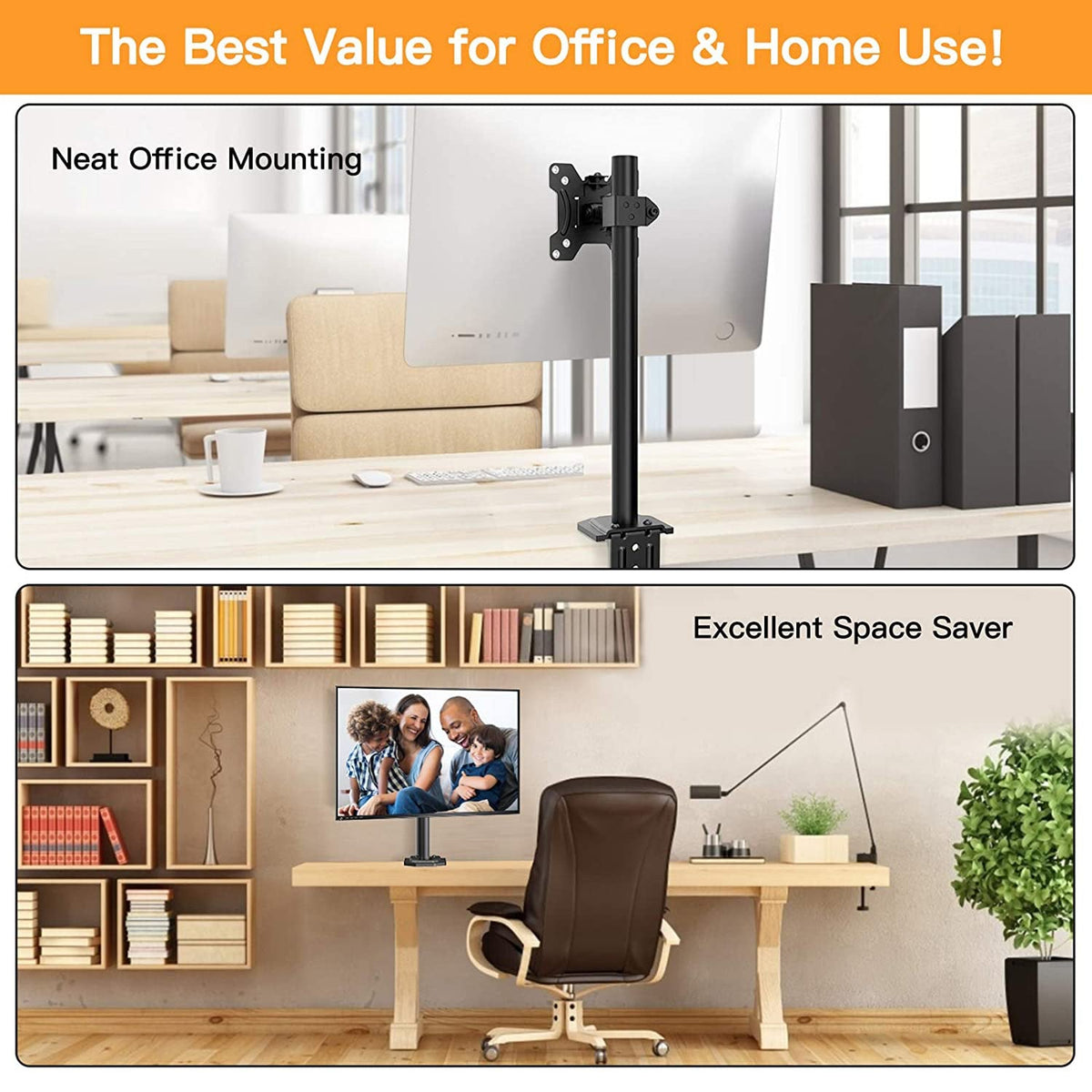 Single Monitor Mount For 13" To 32" Screens – ergear-uk